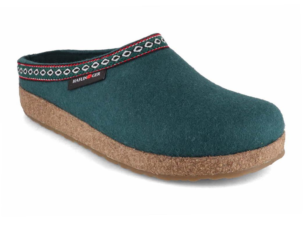 HAFLINGER Damen Herren Filz Clog Grizzly Franzl