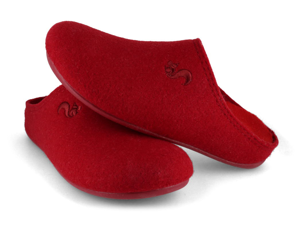 Thies Filzpantoffel aus PET, burdeos-granate | ab 35.92
